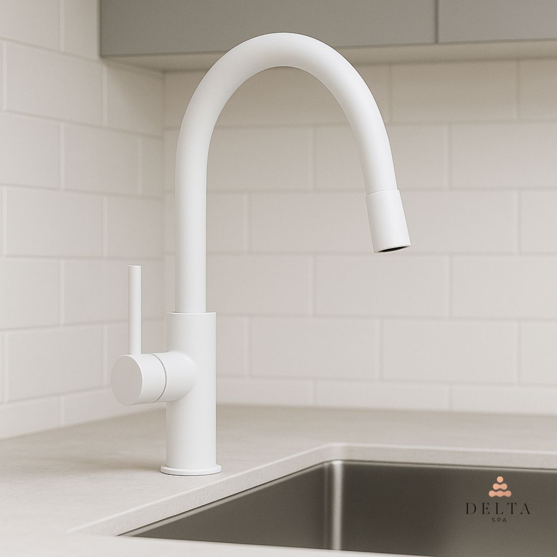 Gibljiva armatura Delta SPA SIA - bela - Deltaspa